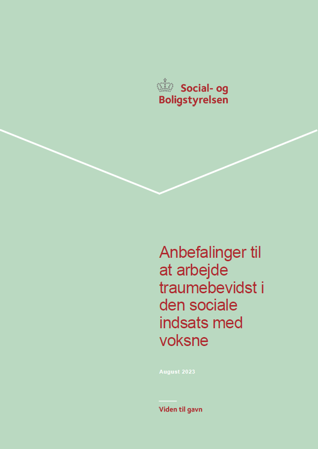 Anbefalinger til at arbejde traumebevidst i den sociale indsats med voksne | Social- og ...